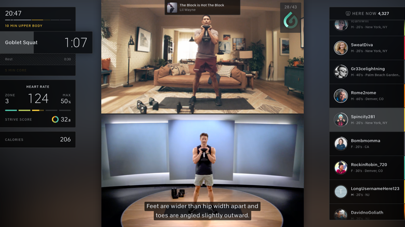 Using Self-Mode with the Peloton Guide Camera