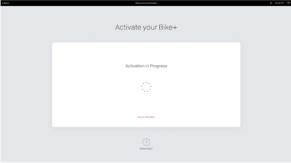 Activating Your Peloton Product and Membership