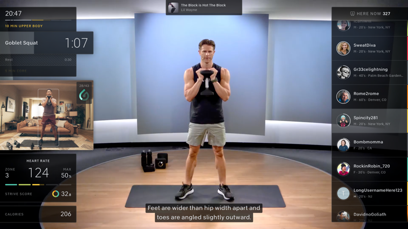 Using Self-Mode with the Peloton Guide Camera