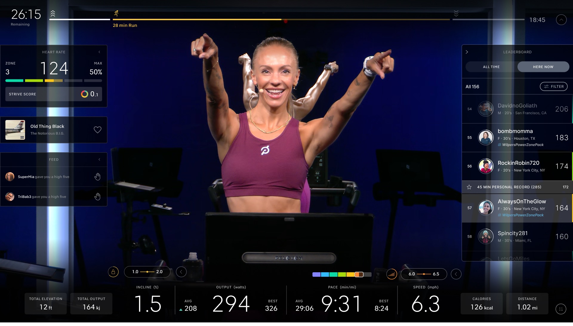 Peloton Workouts: Target Metrics
