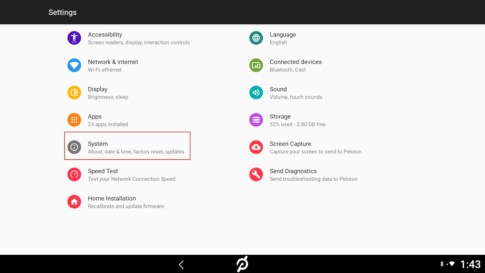 Peloton Software: How to Update Your Device