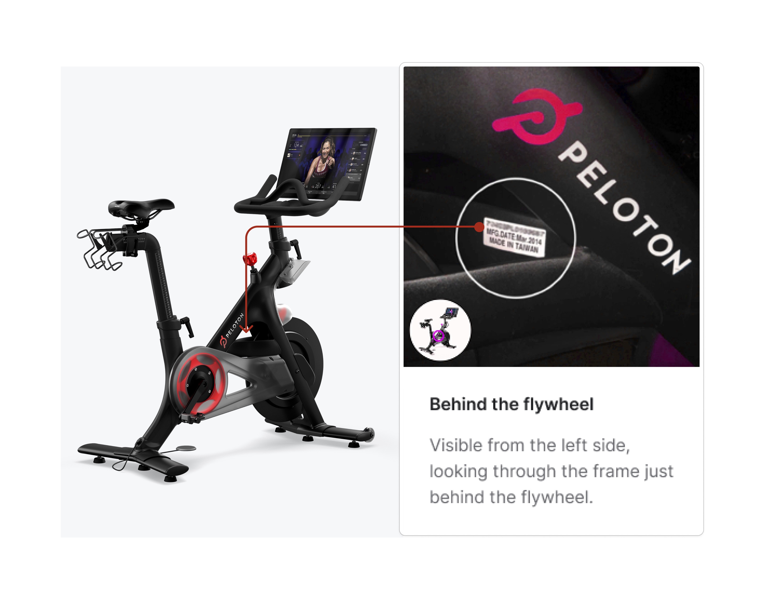 Peloton Hardware: How To Locate Your Peloton Serial Number